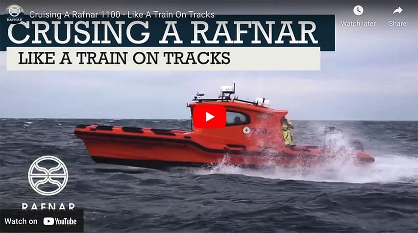 RIB Rafnar ÖK Hull - New Keel Technology