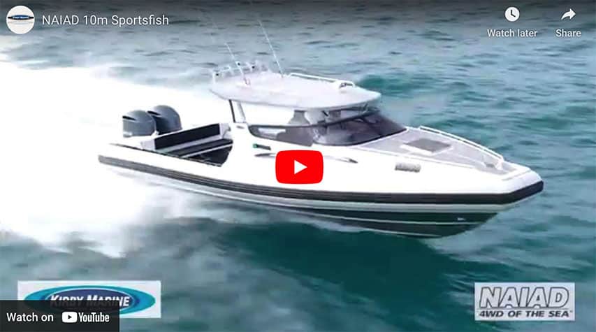 RIB Naiad 10 M Sportfish Yamaha Powered - Master The Sportfish Adventure