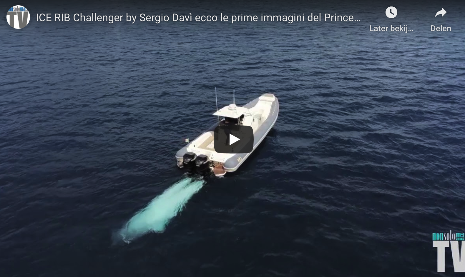 The First Images of the RIB Prince 38cc Nuova Jolly
