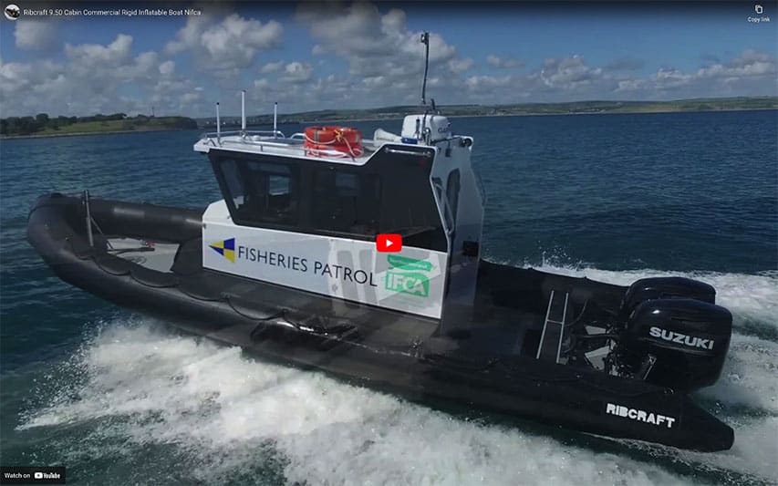 RIBCRAFT 9.50 Cabin Commercial RIB Nifca - RIBs ONLY