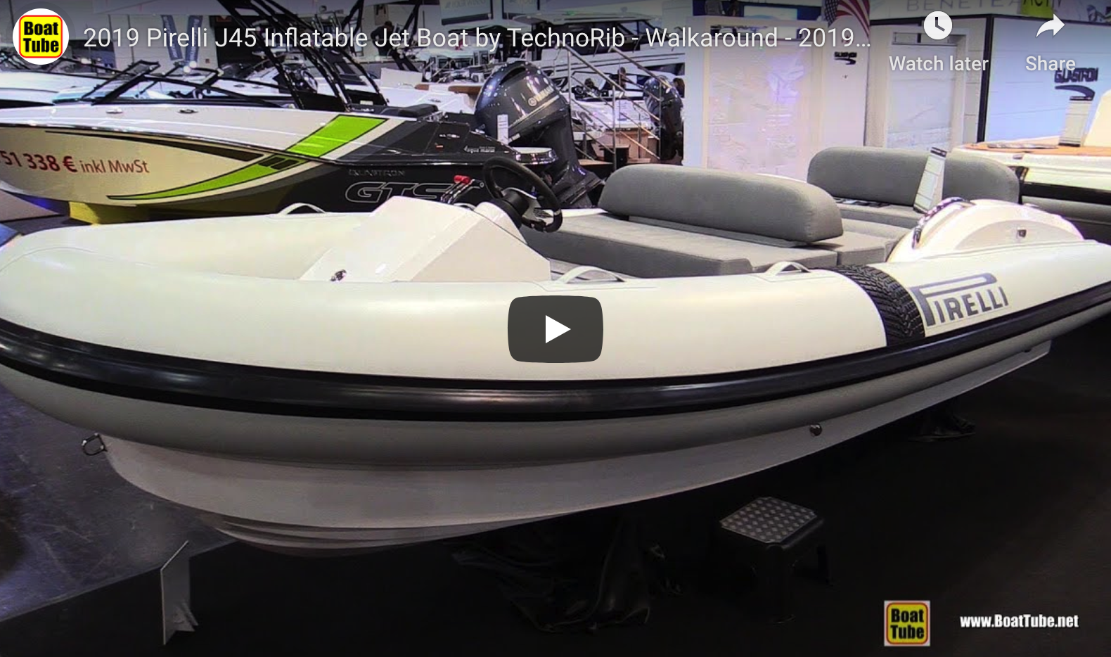 Pirelli J45 Jet RIB By TechnoRib - RIBs ONLY