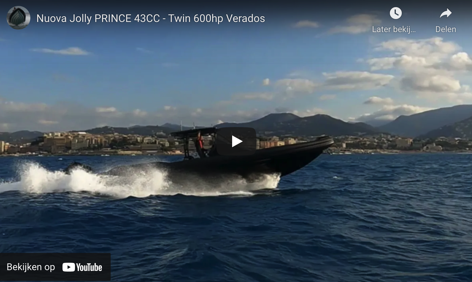 RIB Nuova Jolly PRINCE 43CC - Twin 600hp Verados - RIBs ONLY