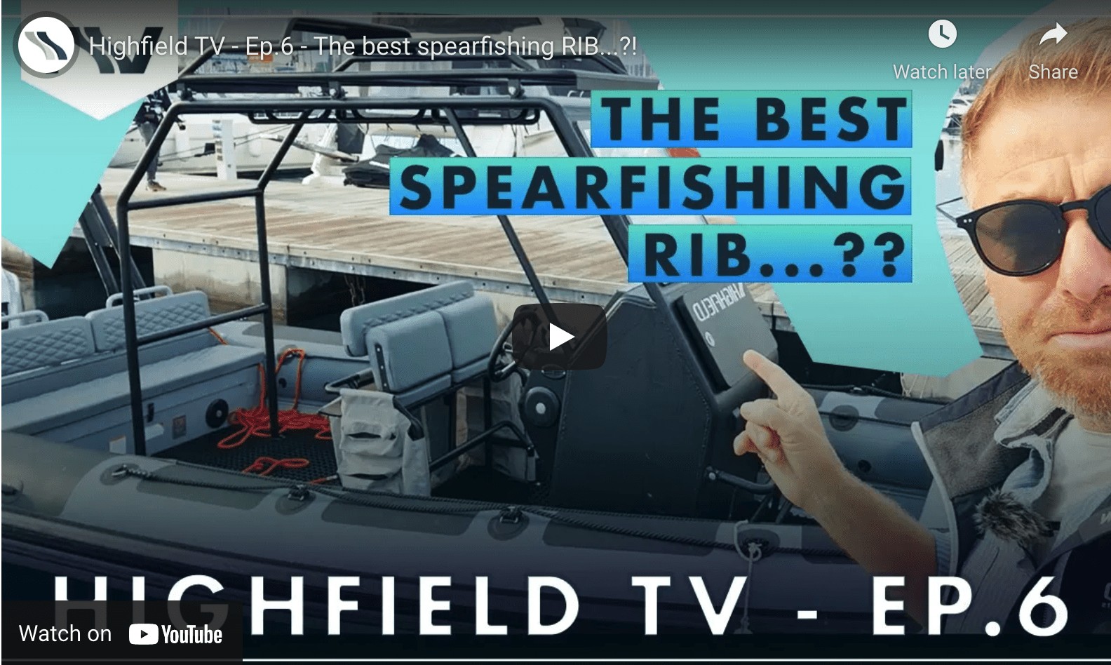 Highfield TV - Ep.6 - The Best Spearfishing RIB? - RIBs ONLY