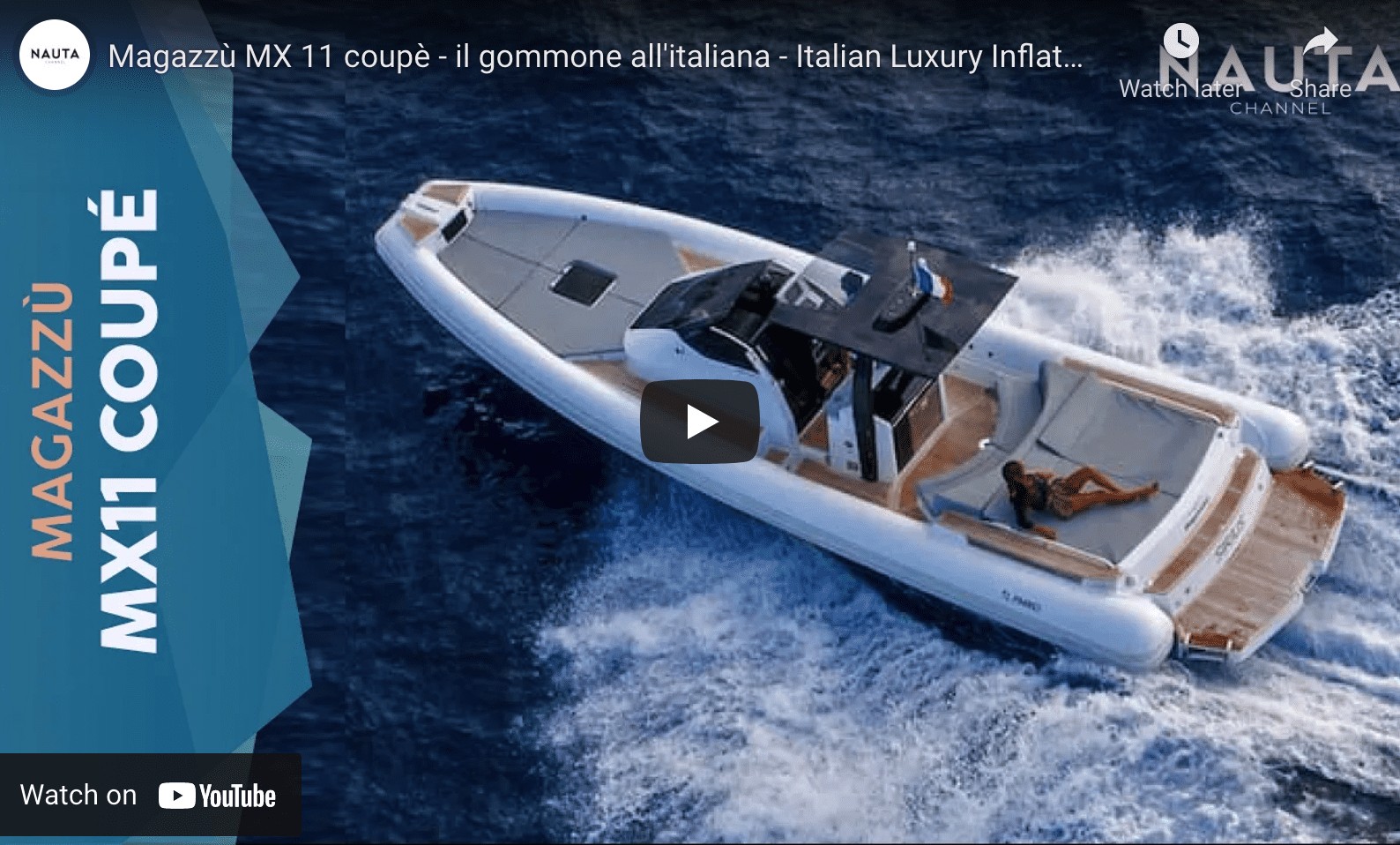 Magazzù MX 11 Coupè - Italian Luxury RIB - RIBs ONLY