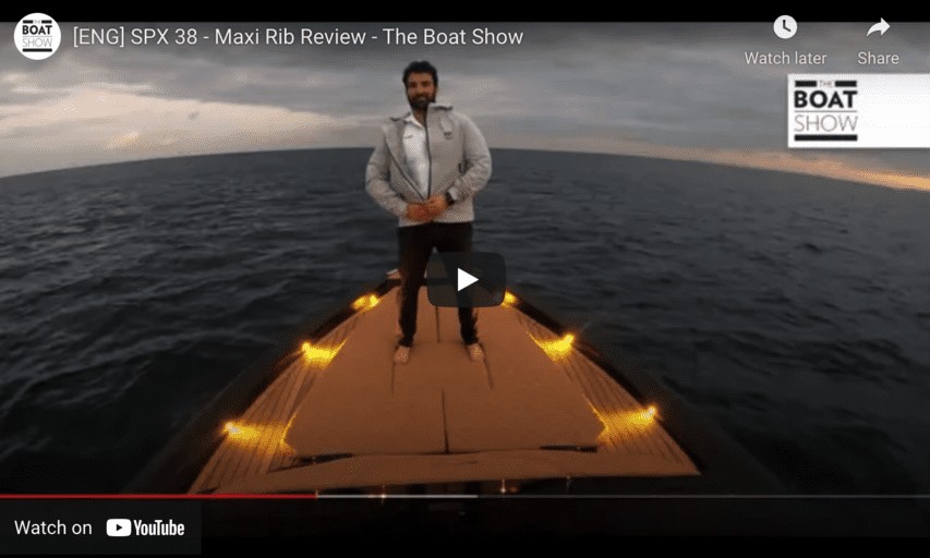 RIB SPX 38 - Maxi Cabin RIB Review - RIBs ONLY
