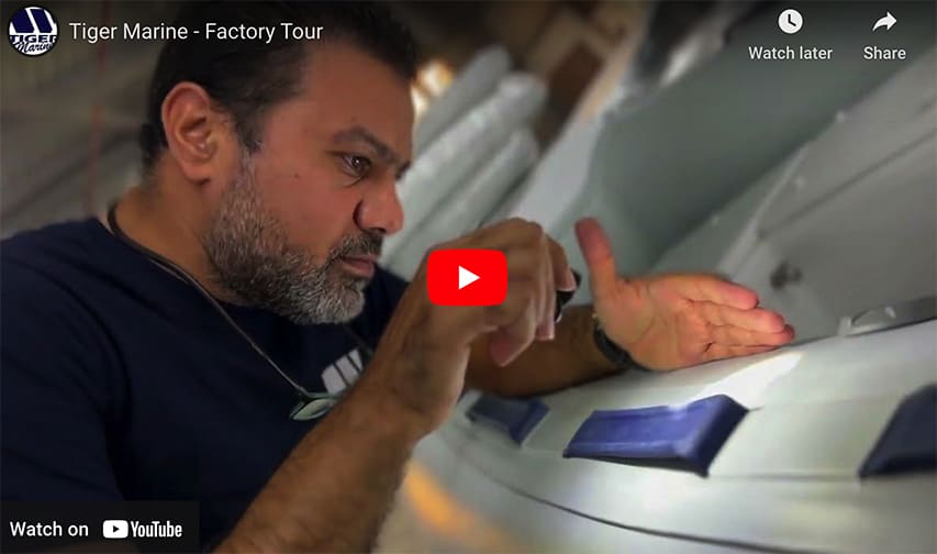 Tiger Marine RIBs Impressive Fast Paced Factory Tour - RIBs ONLY