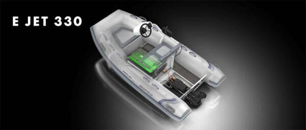 Introducing The ZeroJet Highfield E Jet 330 Electric RIB