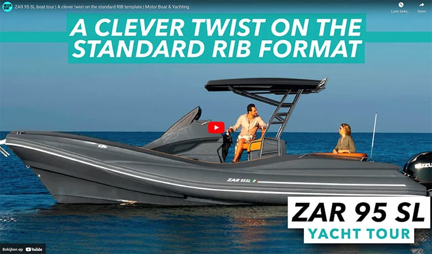 ZAR 95 SL Boat Tour Reveals Innovation - RIBs ONLY - Home Of The Rigid ...