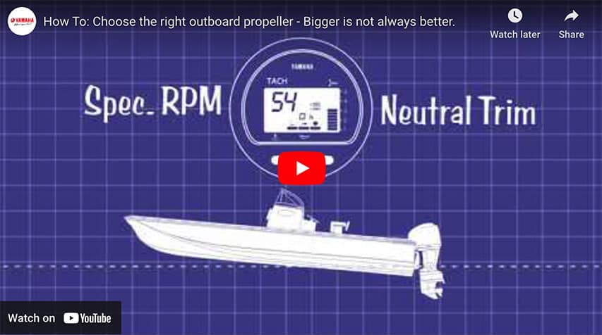 Choosing The Right Propeller - Bigger Is Not Always Better Choosing The Right Propeller - Bigger Is Not Always Better
