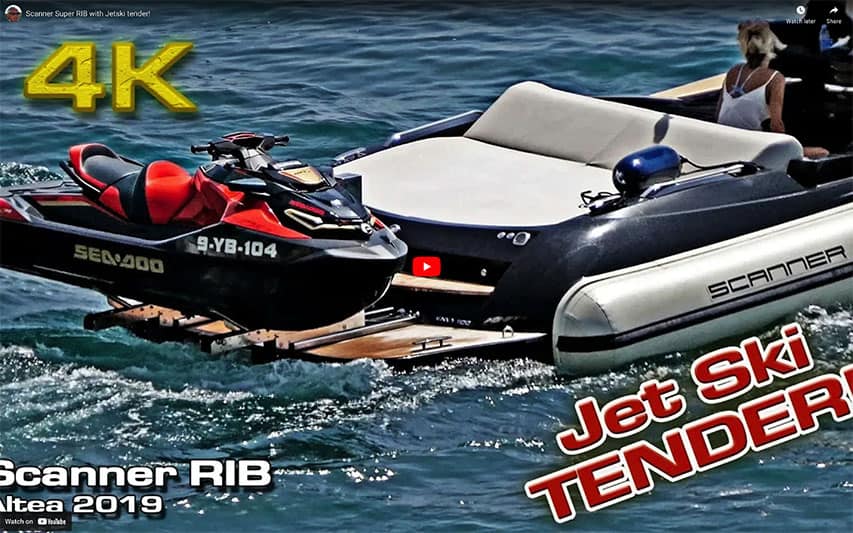 Scanner Super RIB: Jetski Tender Combo