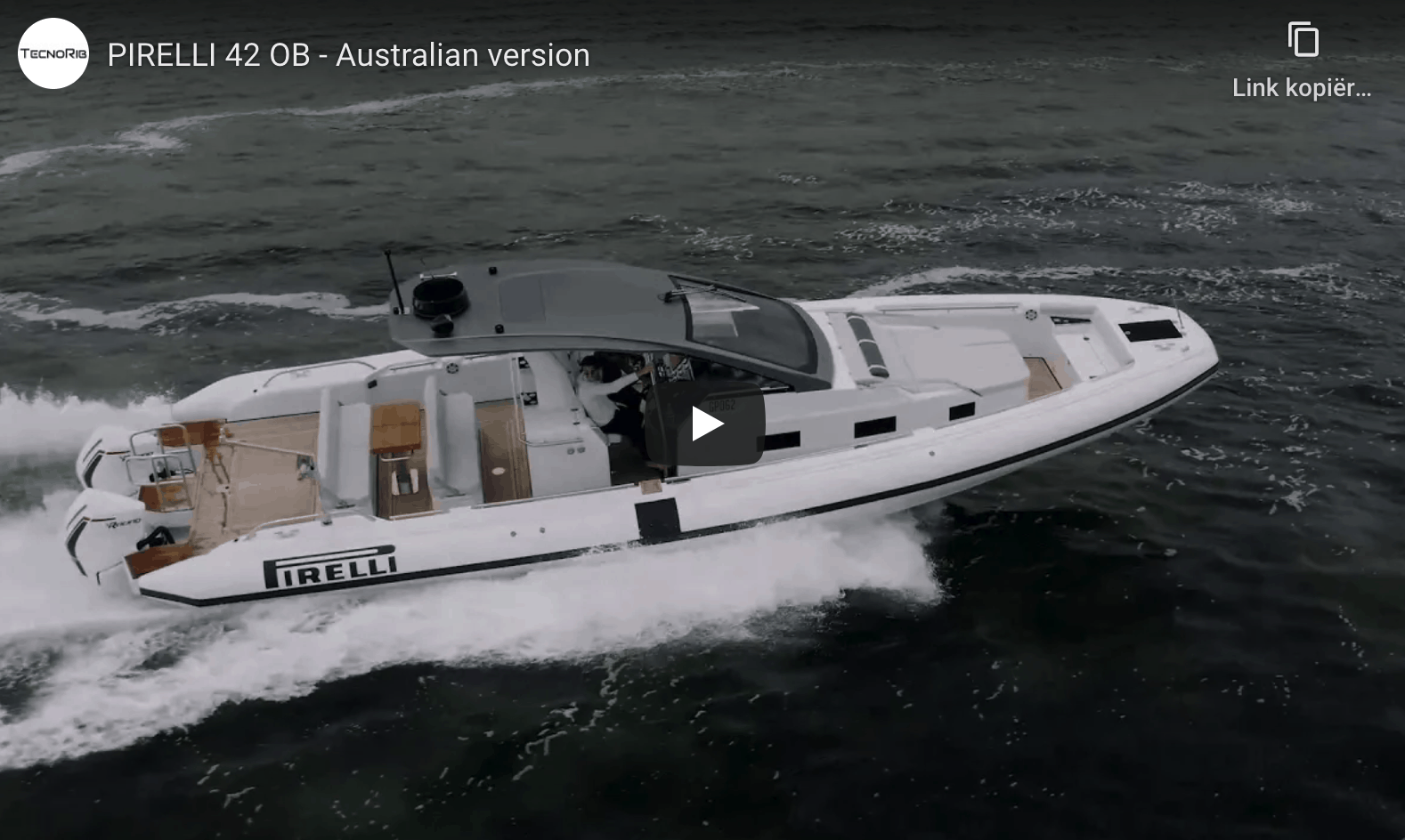 RIB Pirelli 42 OB - Australian Version