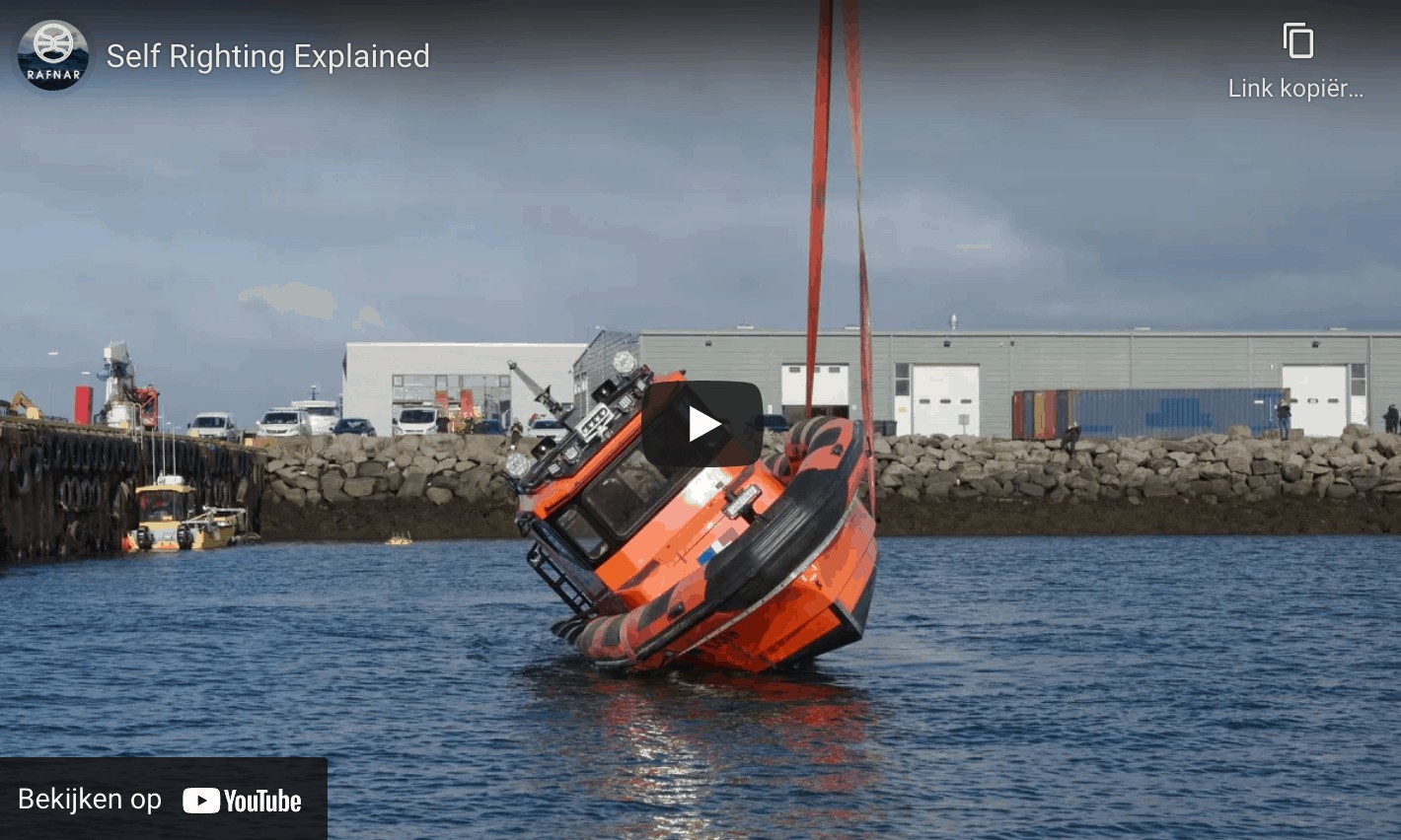Rafnar Self-Righting Boats | Keeping Operational In Rough Seas