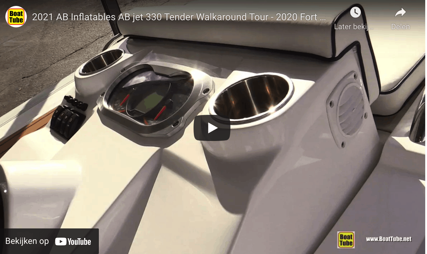 AB Inflatables AB Jet 330 Tender RIB Walkaround - RIBs ONLY