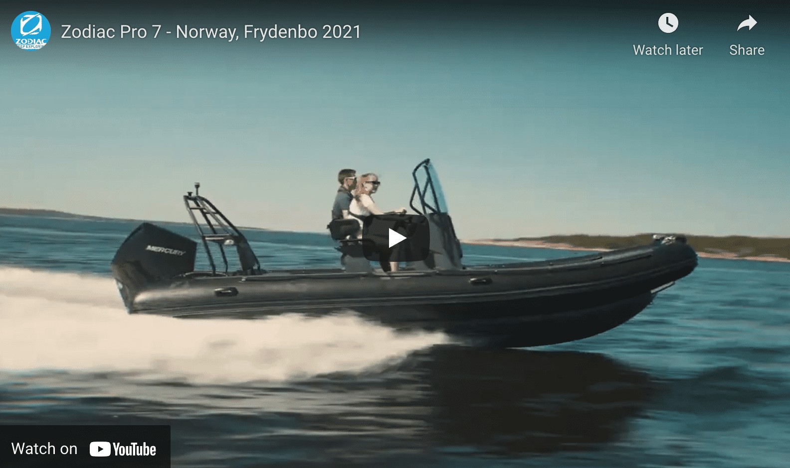Exciting 2021 RIB Zodiac Pro 7 Frydenbo Norway Update