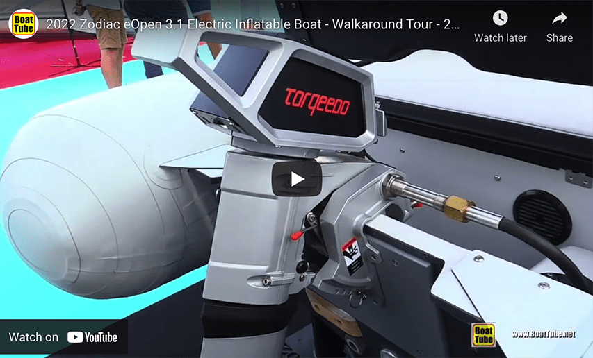 Zodiac eOpen 3.1 Electric RIB - Walkaround - RIBs ONLY - Home of the ...