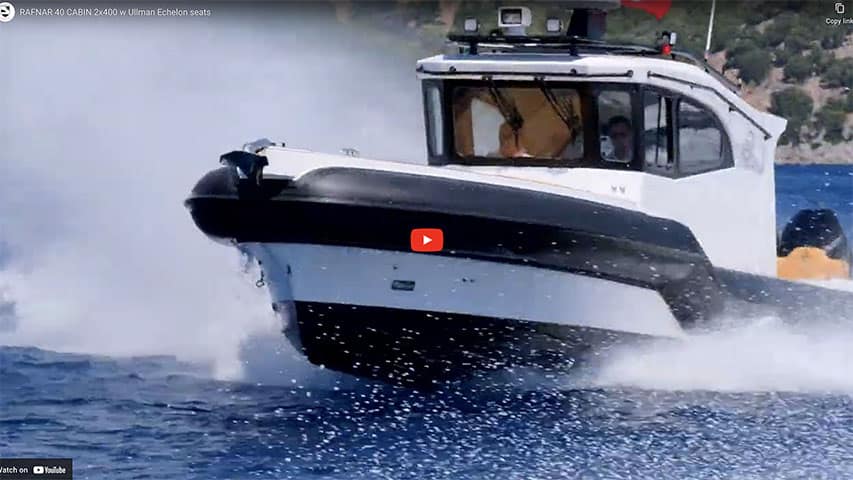 Rafnar 40: Unleashing Power With 2x400 Mercs And Ullman Echelon Seats