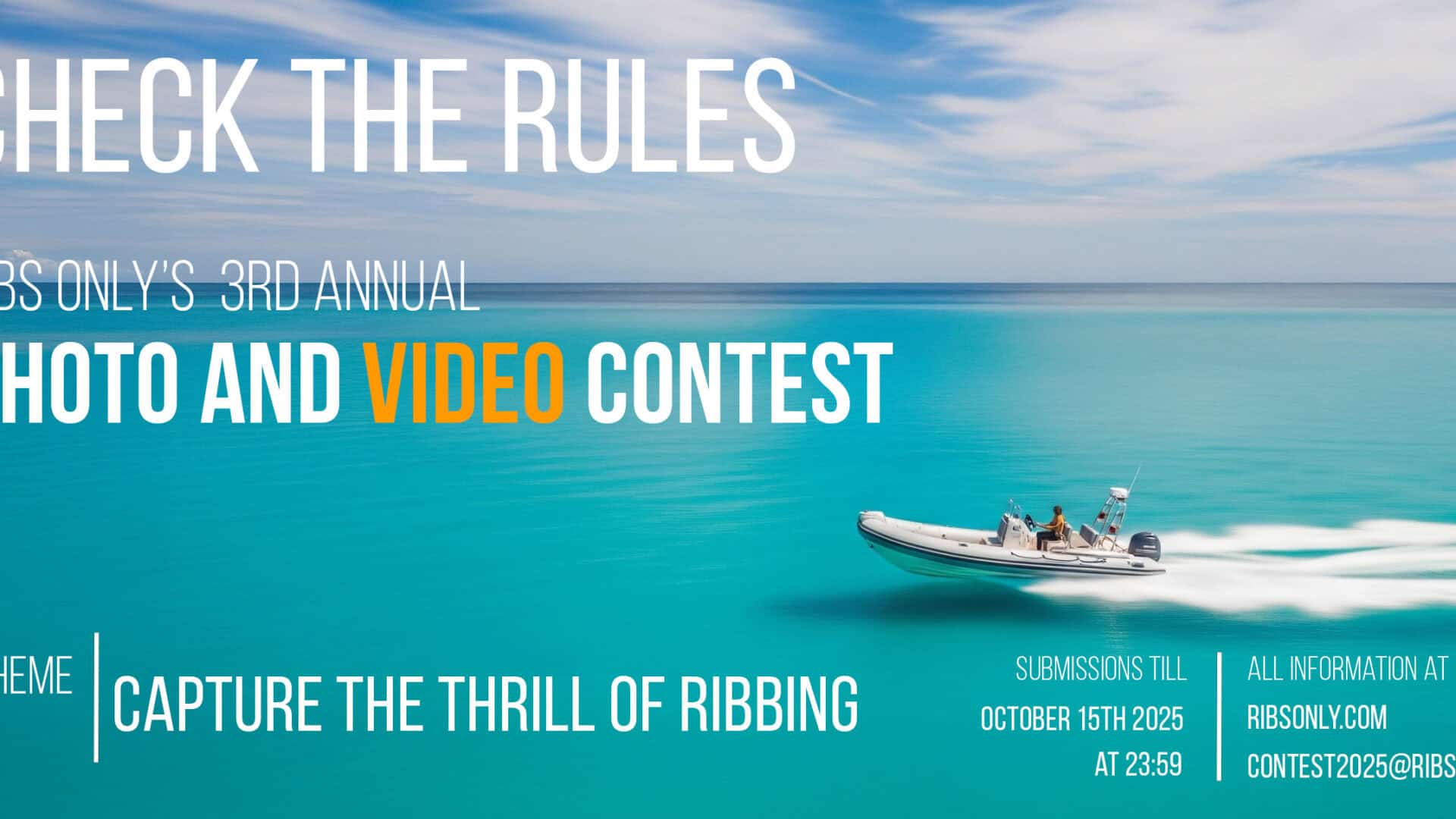 Rules For The 3rd Annual RIB Photo And Video Contest