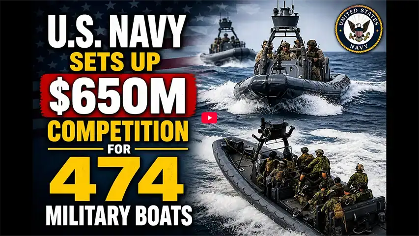 US Navy Opened $ 650m Deal For 474 Military Boats - RIBs ONLY